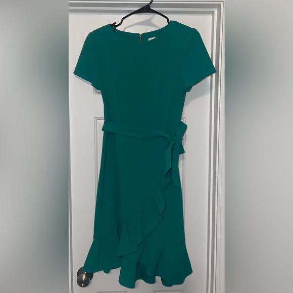 Calvin Klein | Dresses | Green Calvin Klein Dress Size 6 | Poshmark